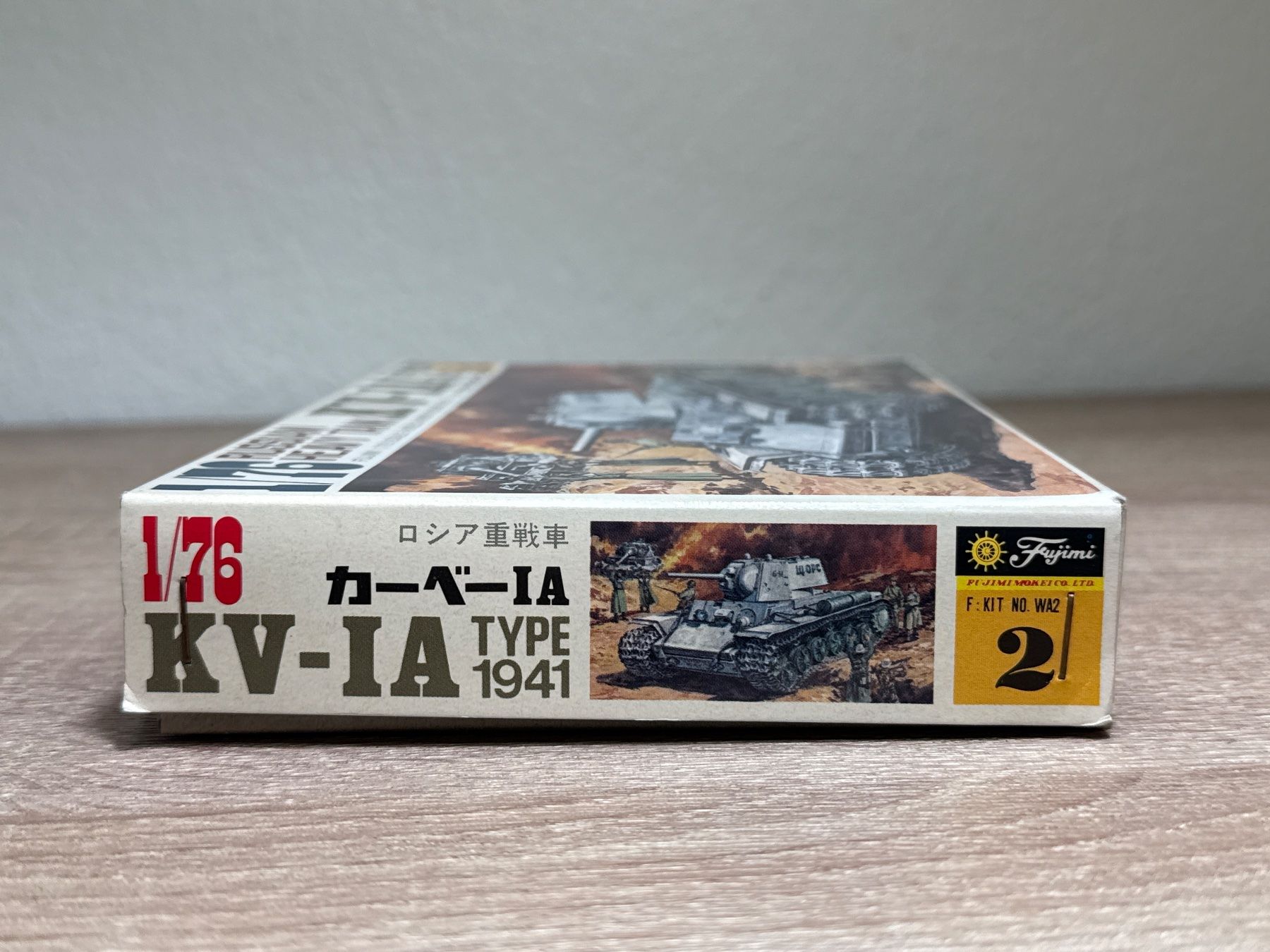 Fujimi 2 Russian Heavy tank KV-IA 1:76 OVP NEU (Neuf avec emballage d ...