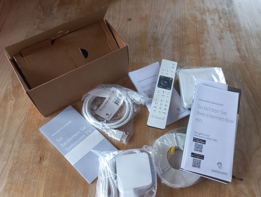 Swisscom TV Box (neu) 2.0 UHD (Neu und originalverpackt) in Sirnach für ...