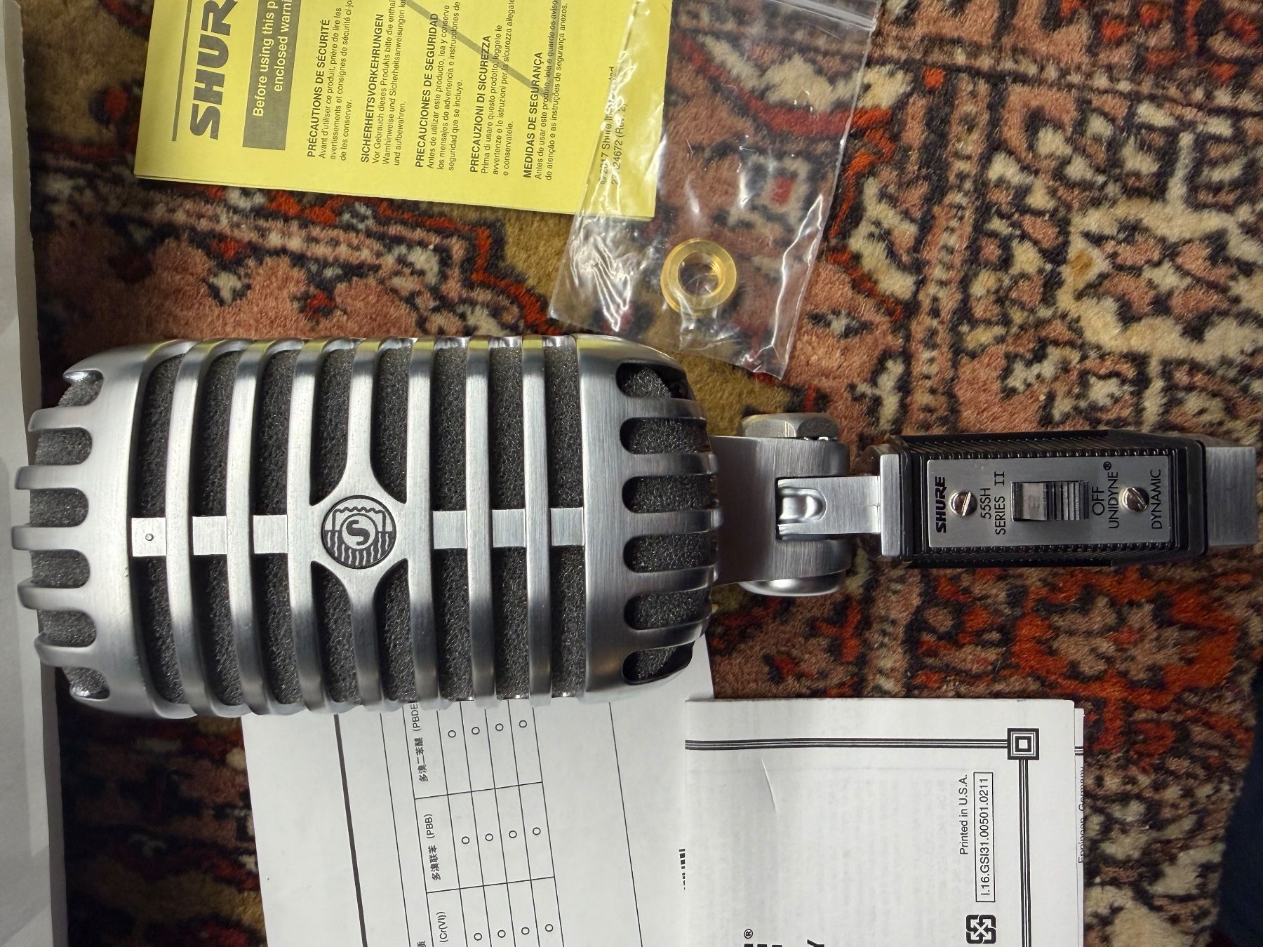 Shure 55SH Series II Iconic Vocal Microphone - tested (Neu (gemäss ...