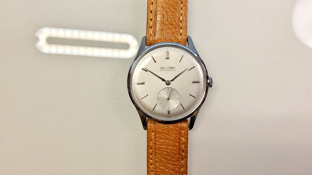 Record Watch & Co Genève vintage/ diamètre 38mm | Kaufen auf Ricardo