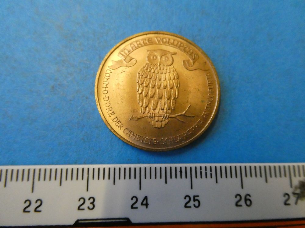 Berlin, Medaille 27 mm, Eule (Gebraucht) in Hinterforst für CHF 1 – mit Lieferung auf Ricardo kaufen