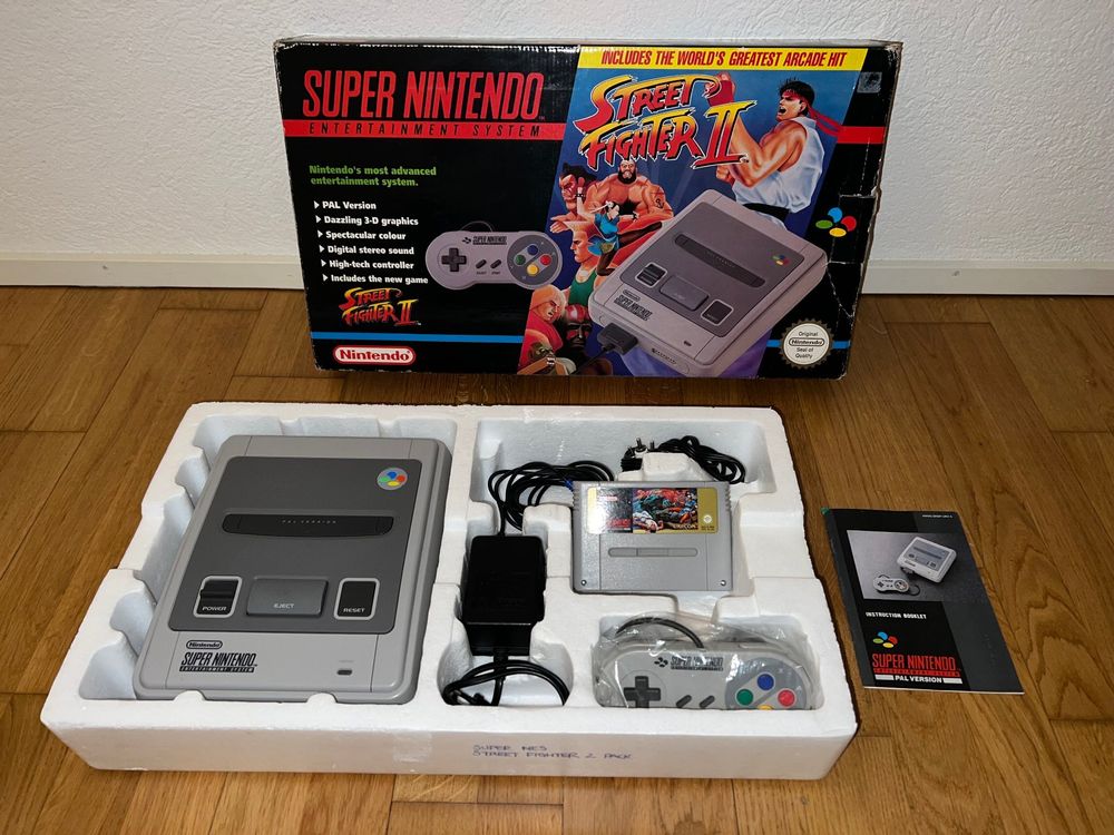 Super Nintendo (SNES) Konsole "Street Fighter II" (OVP) (Gebraucht) in ...