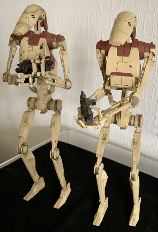 Star Wars-Security Battle Droids/Six Scale- Sideshow | Kaufen auf Ricardo