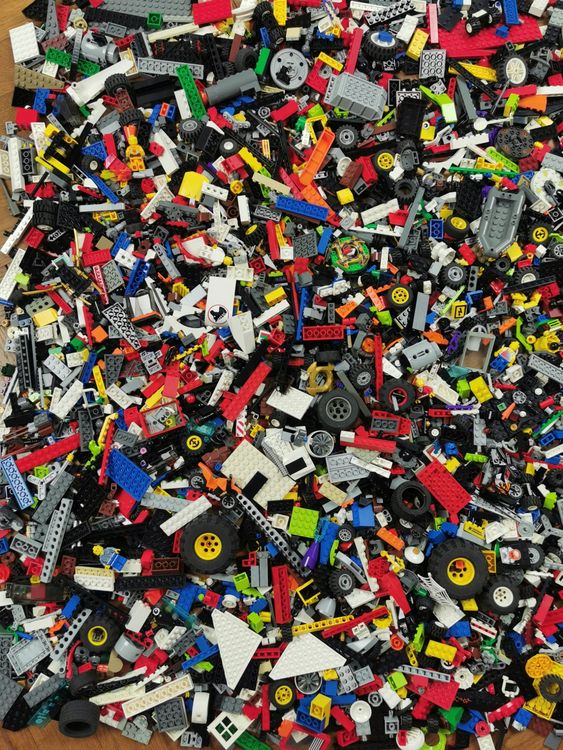 XXL Lego Mix gebrauchte Bausteine Lot en vrac Kiste Konvolut (Gebraucht) in Derendingen für CHF ...