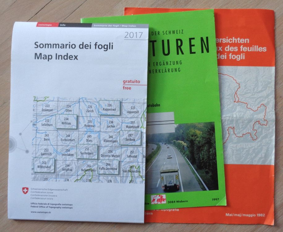 Landeskarten der Schweiz | Kaufen auf Ricardo