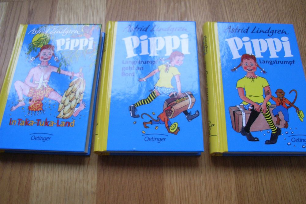 Astrid Lindgren Pippi Langstrumpf Gesamtausgabe in 3 Bänden (Gebraucht) in Zürich für CHF 7.95 ...