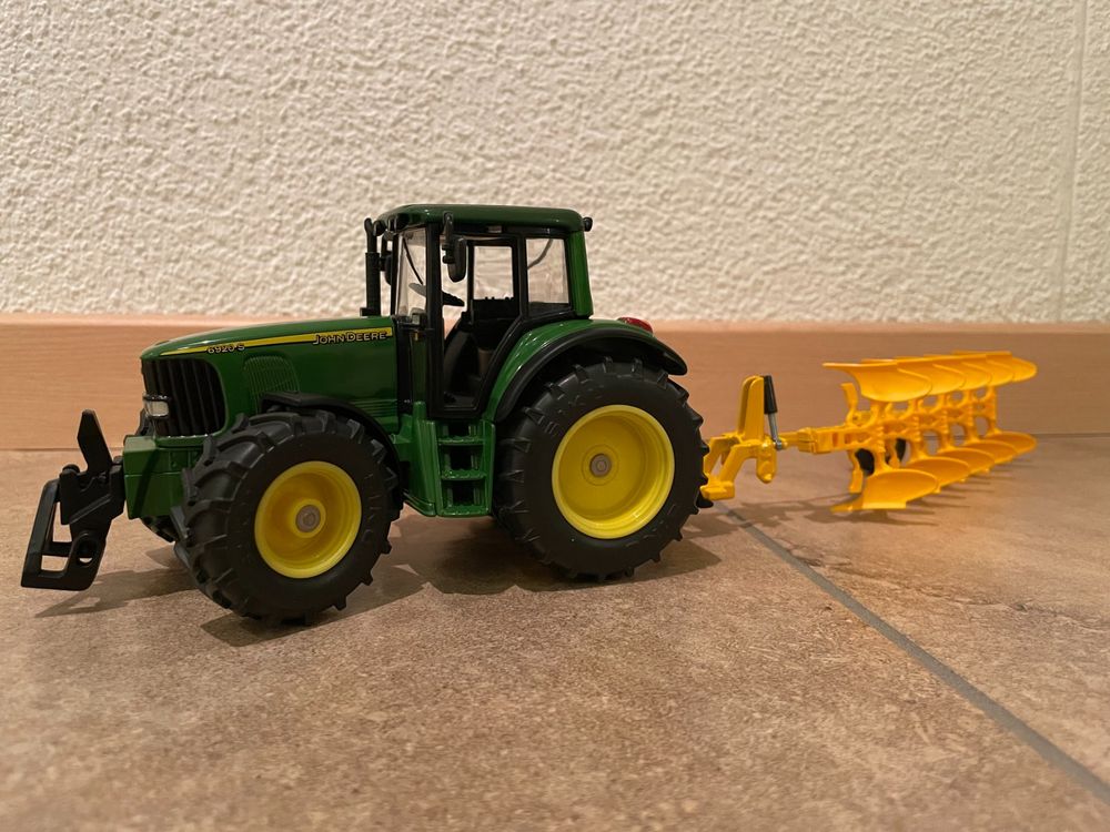 SIKU John Deere 6920 S mit Pflug (Neu und originalverpackt) in ...