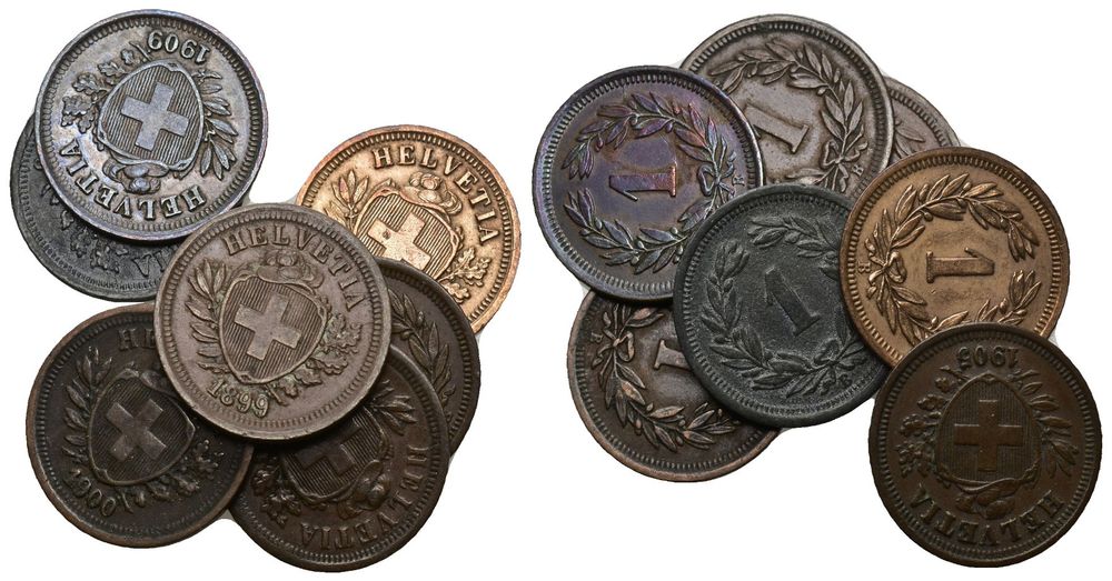Schweiz 1 Rappen Lot | Kaufen auf Ricardo