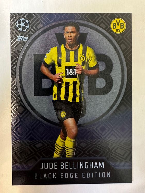 MATCH ATTAX 2022/23 22/23 JUDE BELLINGHAM BLACK EDGE EDITION | Acheter ...