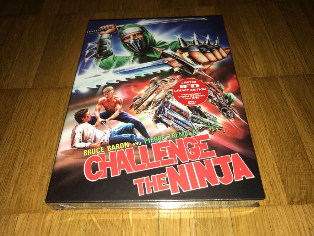 Challenge The Ninja - MEDIABOOK - UNCUT (Neu und originalverpackt) in ...