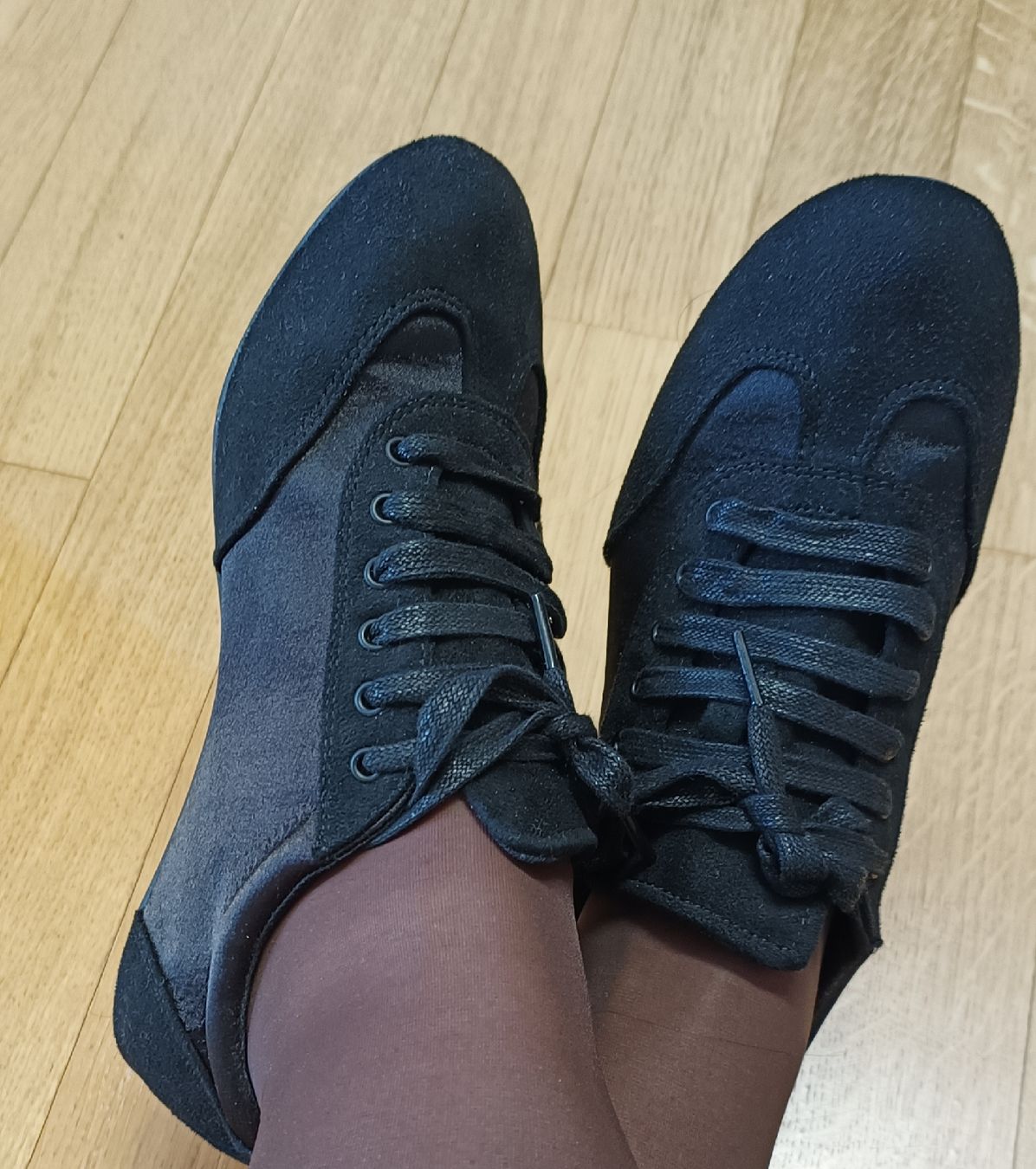 Chaussures de sport noires, style danseuse, taille 37-37,5 (Neuf (Voir ...