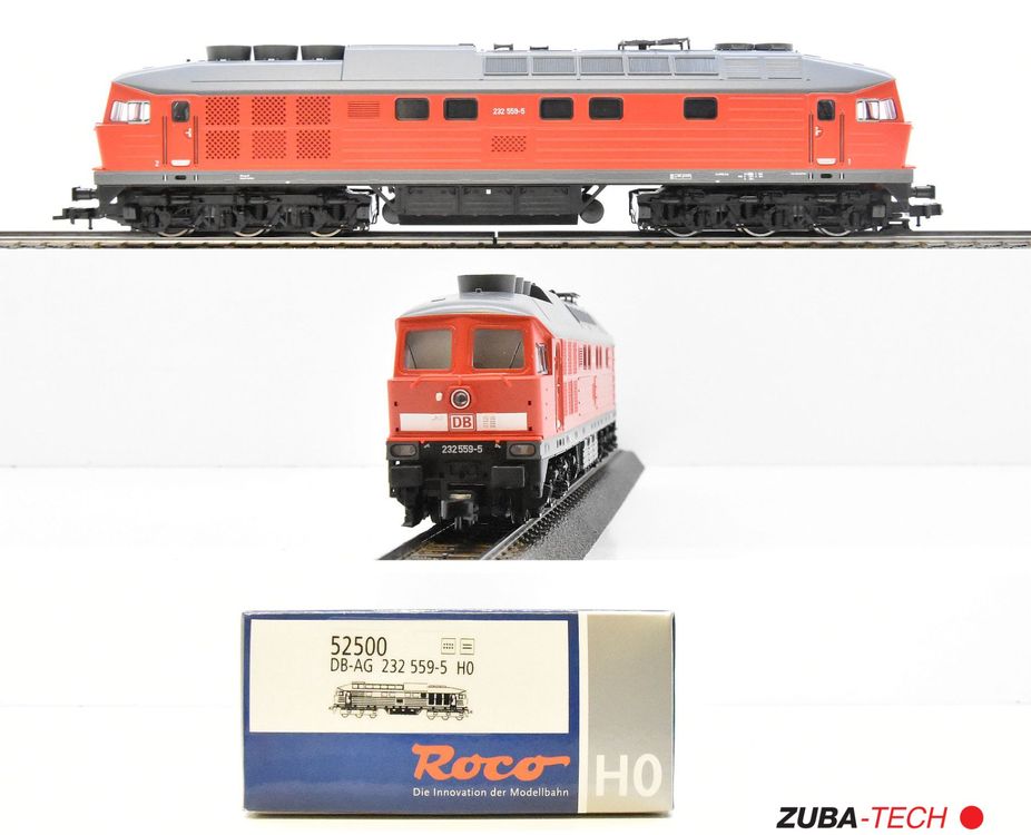 Roco 52500 Diesellok BR 232 DB Ludmilla H0 GS Analog OVP (Neu (gemäss ...
