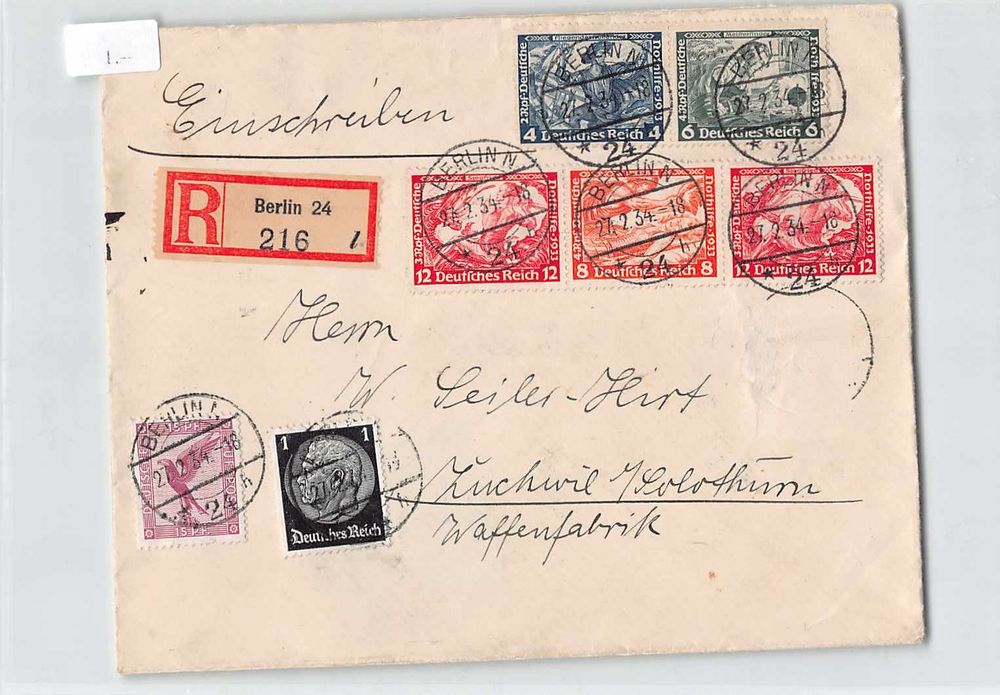 Bedarfsbrief RING der NIBELUNGEN - selten Marken… (Gebraucht) in Lufingen für CHF 4.5 – mit ...