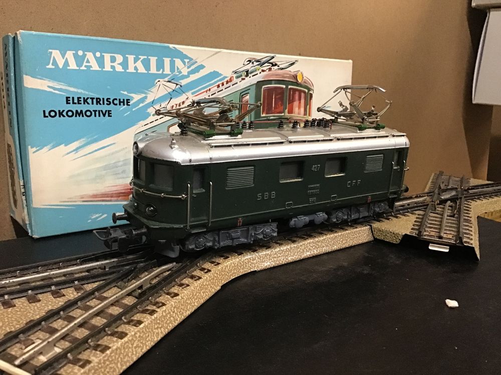 Märklin 3014 E-Lok SBB grün, Vintage Re 4/4 I (Neu (gemäss Beschreibung)) in Männedorf für CHF ...