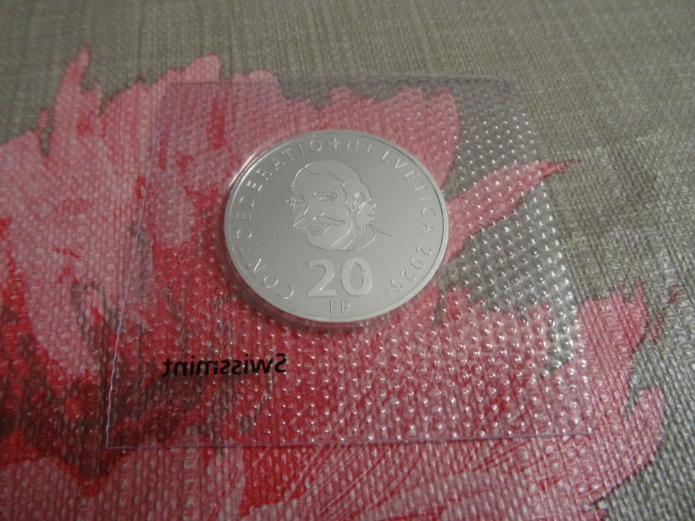 20 Franken 2025 Jean Tinguely (Neu und originalverpackt) in Olten für CHF 39 – mit Lieferung auf ...