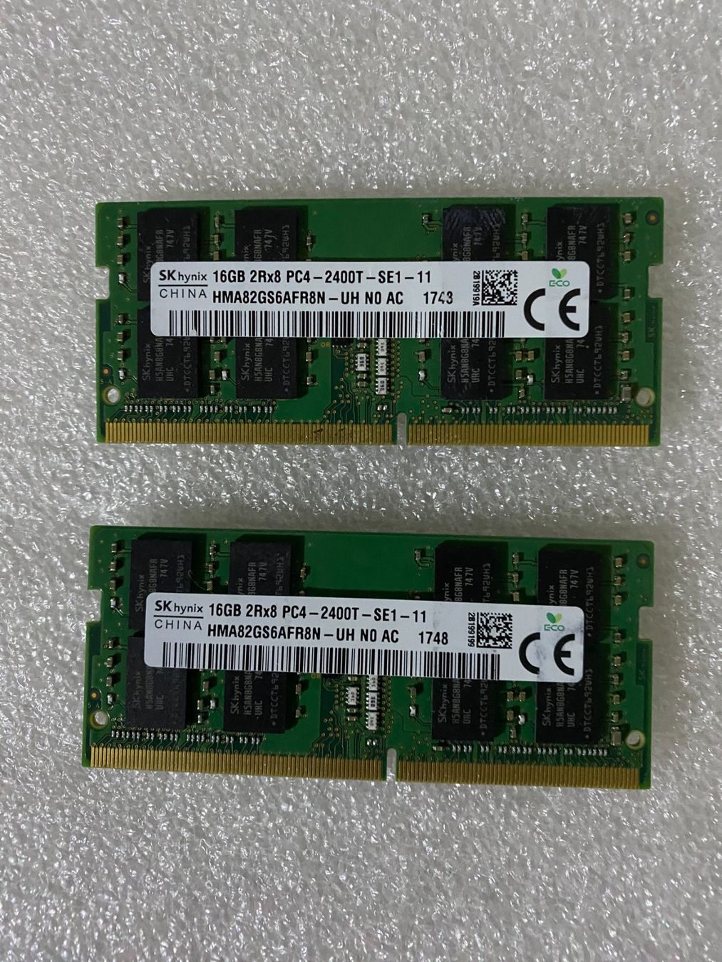 SK Hynix Laptop Memory 2 x 16=32GB PC4-2400T MHz (Gebraucht) in Bülach ...