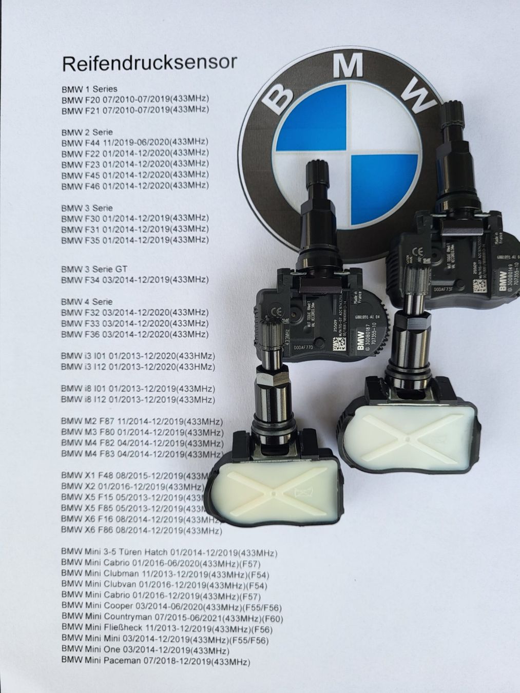 BMW Reifendrucksensoren 4er F32 F33 F36 (Neu und originalverpackt) in Wauwil für CHF 84 – mit ...