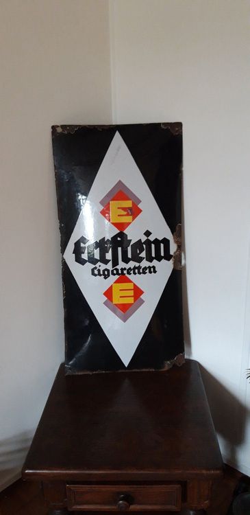 Seltenes altes Emailschild | Kaufen auf Ricardo