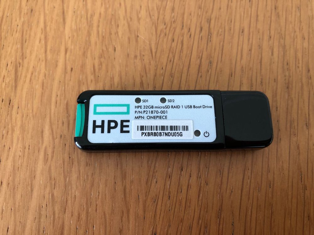 HPE E 32GB microSD Raid 1 USB Boot Drive (32GB) (Neu (gemäss ...