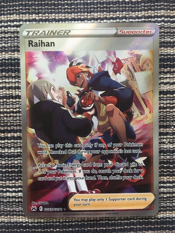 Pokemon Raihan GG Crown Zenith Englisch (Neu (gemäss Beschreibung)) in Wabern für CHF 10 – mit ...