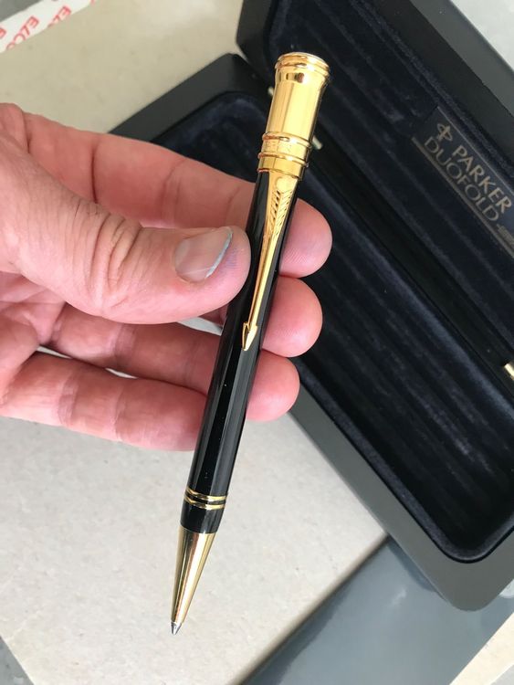 Parker Duofold Limited Edition Kugelschreiber 1991/SCHREIBT (Gebraucht ...