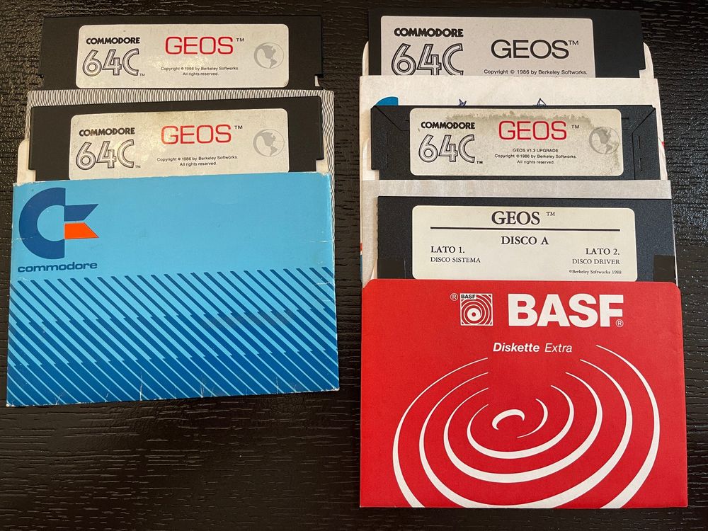 Commodore C64 GEOs Bundle - 5 Disks (Gebraucht) in Burgdorf für CHF 3 – mit Lieferung auf ...