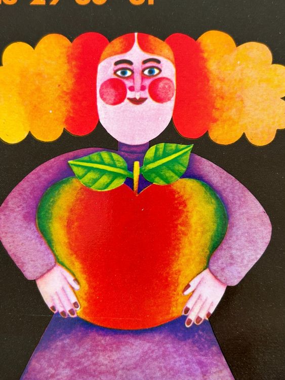 1972 70's KALENDER HAPPY 🧲 CH Kunst Sammlung 🧲 LIQUIDATION (Gebraucht ...