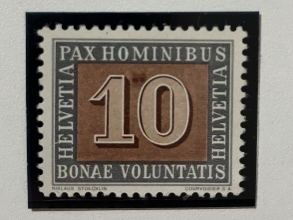 Briefmarken, 10c Pax, Kat. 263Pf. Fleck bei der 10, KP 120.- | Kaufen auf Ricardo