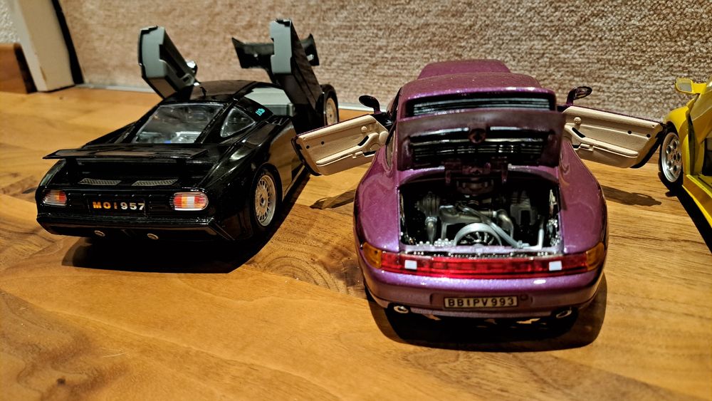 Bburago PORSCHE 911, BUGATTI EB110, LAMBORGHINI DIABLO 1/18 | Kaufen ...