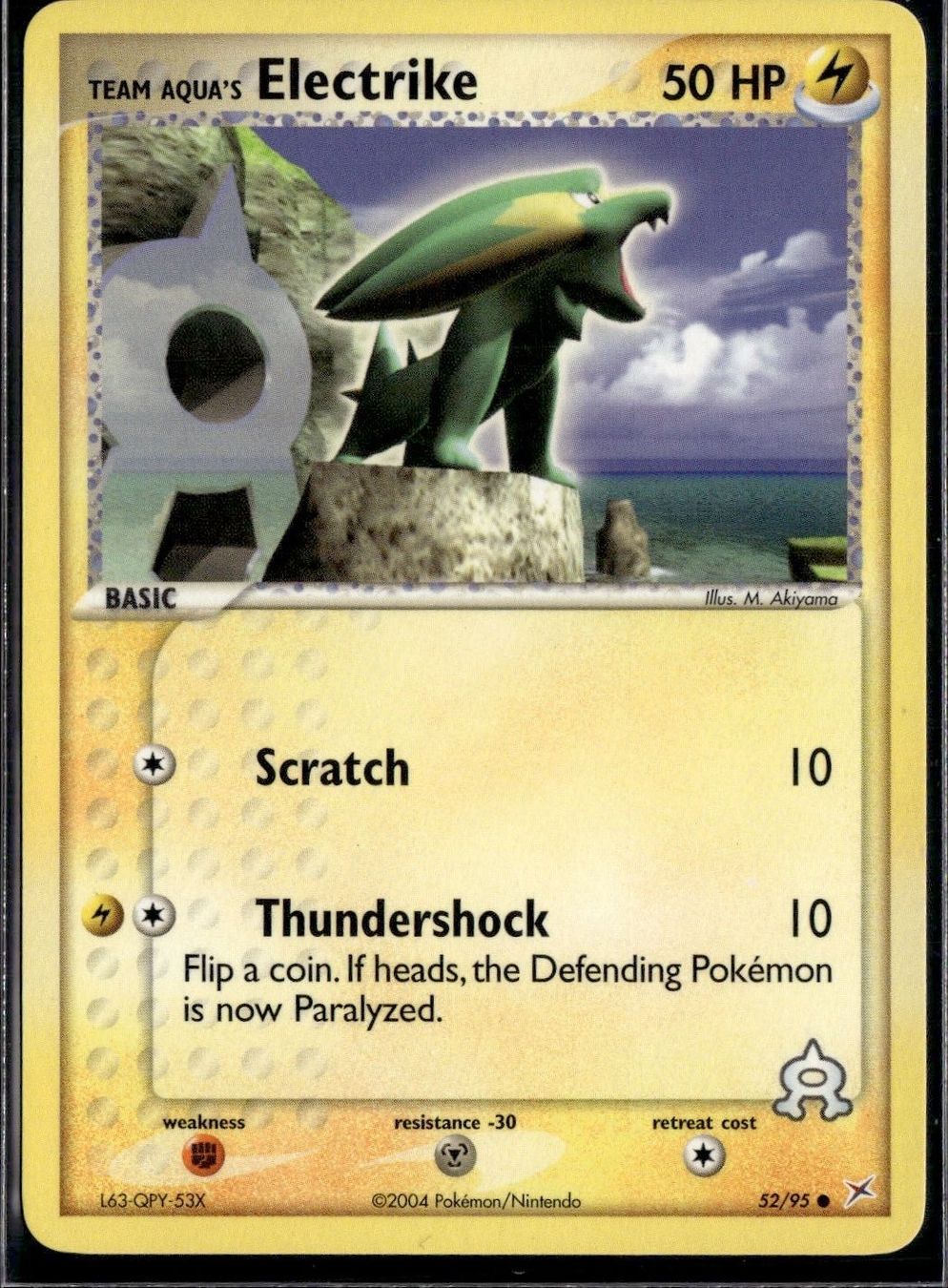 Team Aqua’s Electrike 52/95 EX Team Magma vs Team Aqua (Gebraucht) in Zürich für CHF 6 – mit ...