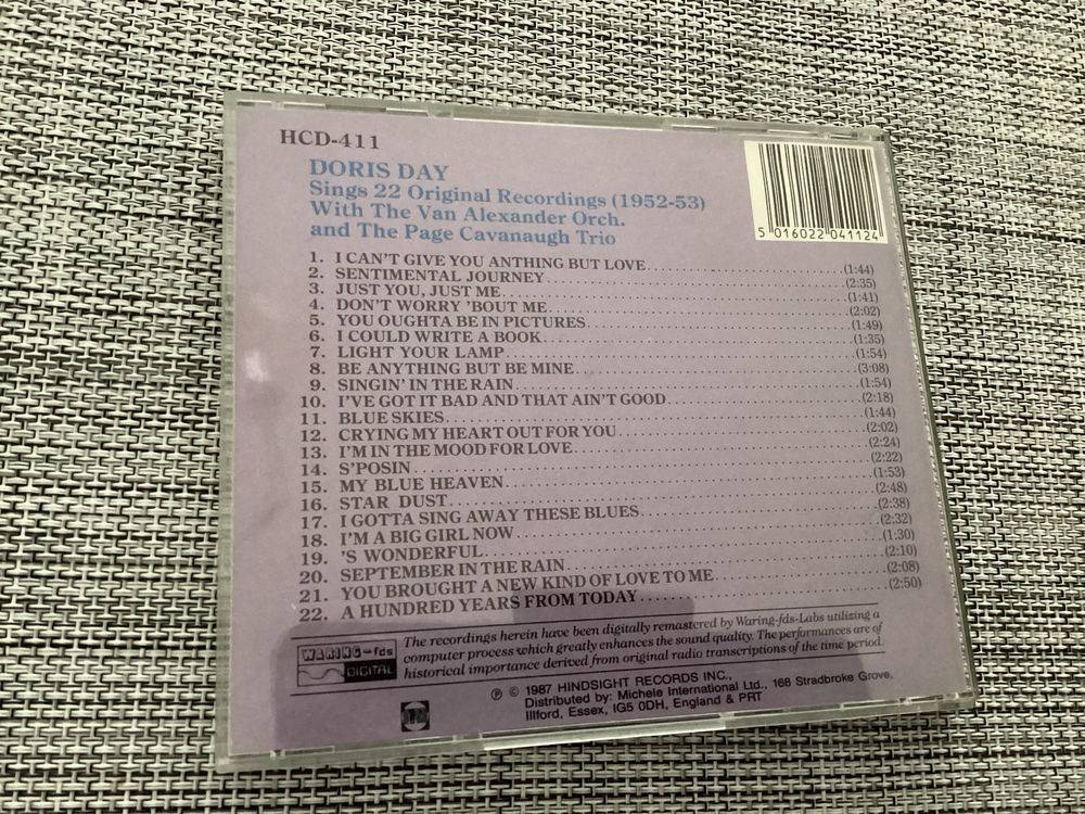 Doris Day – Sings 22 Original Recordings (Gebraucht) in Wil AG für CHF ...