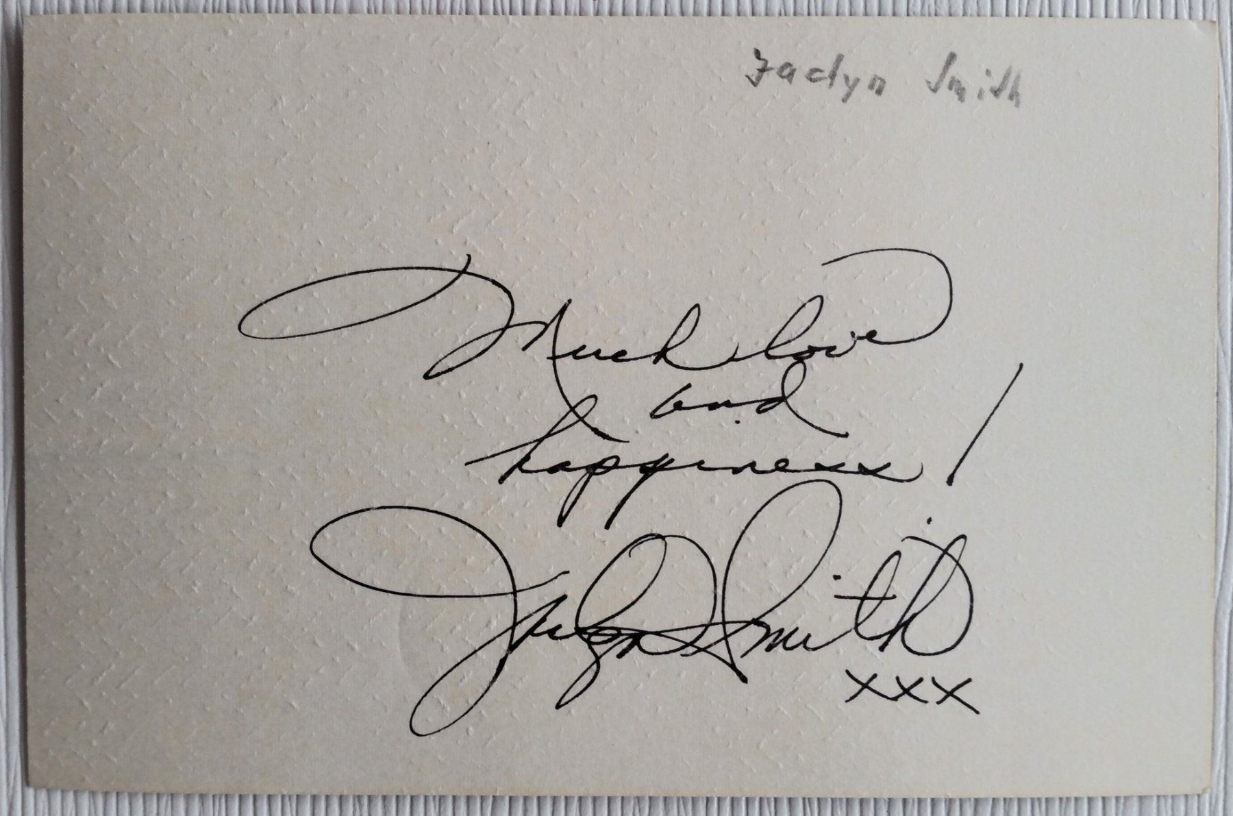 Jaclyn Smith, signiertes Original-Autogramm, um 1995 (Gebraucht) in ...
