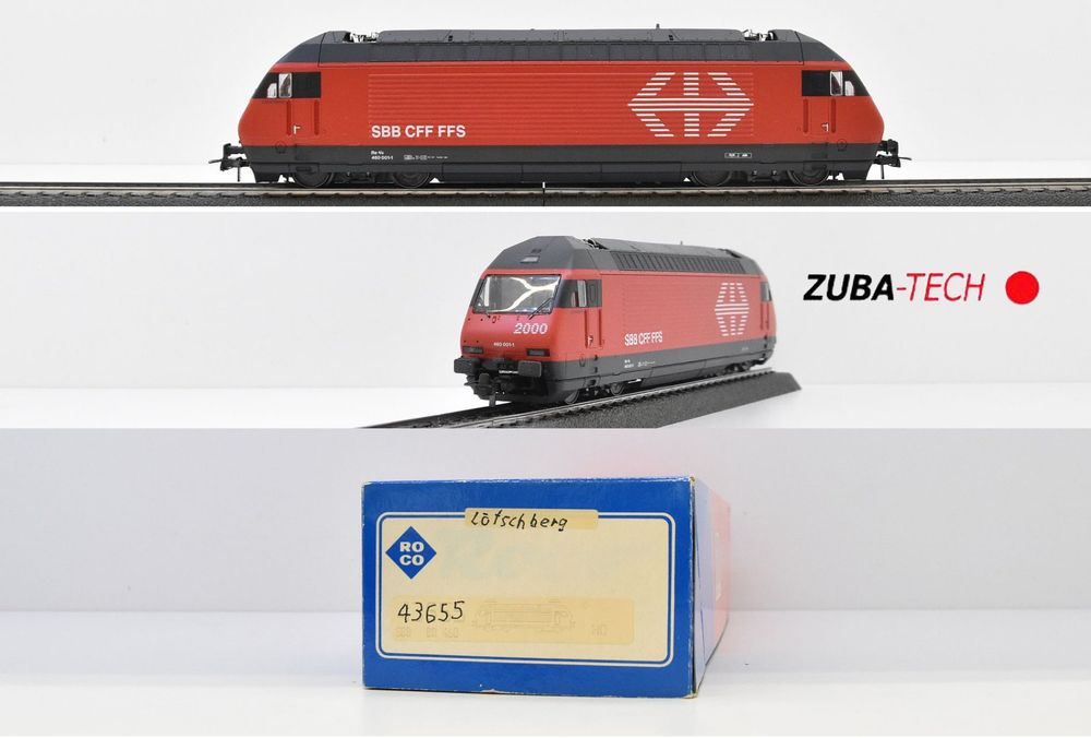 Roco 43655 E-Lok Re 460 2000 SBB H0 GS Analog mit OVP (Gebraucht) in St. Gallen für CHF 97 – mit ...