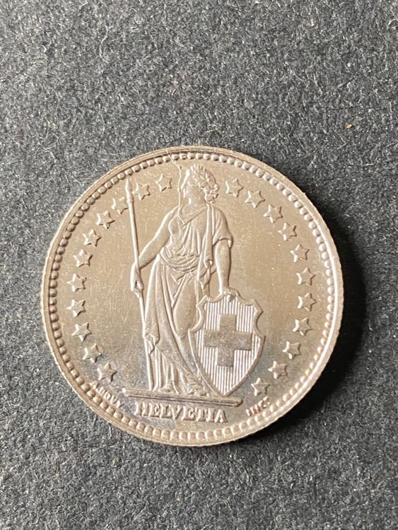 1 Franken 1946 Abart mit Stempelriss | Kaufen auf Ricardo