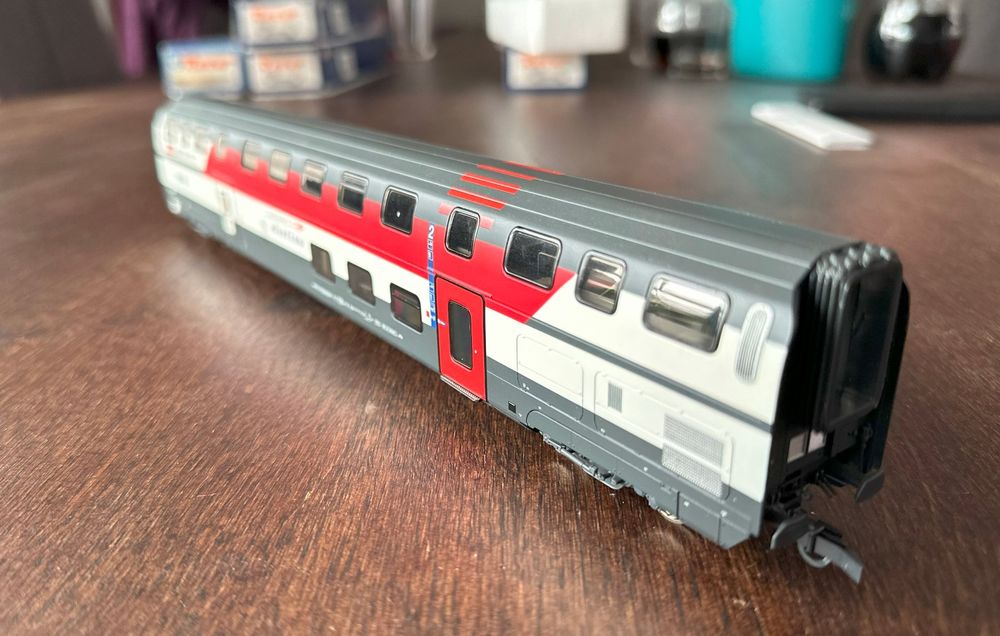 Roco 45470 SBB IC2000 BT Doppelstockwagen Restaurant 2Kl. (Gebraucht ...
