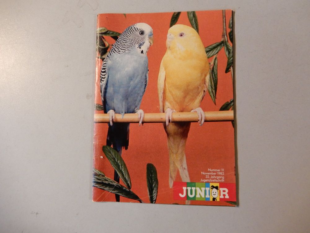 JUNIOR Jugendzeitschrift November 1982 (Gebraucht) in Erstfeld für CHF ...