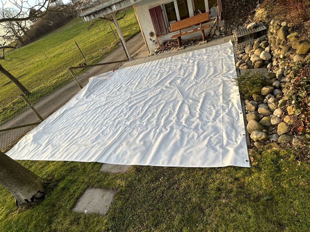 Blache 5m15 x 5m40 aus Kunststoff | Kaufen auf Ricardo