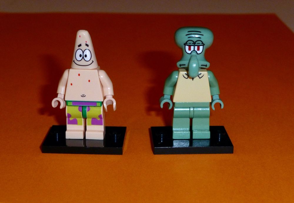 Lego SpongeBob/ bob002 Patrick + bob020 Squidward | Kaufen auf Ricardo