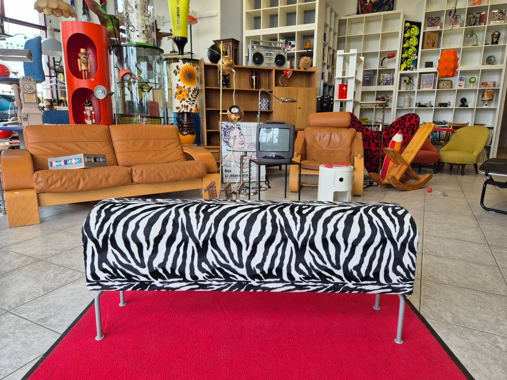 Ikea Classic 1999s Bench, Pastill Zebra Bank Hocker Sitzbank (Gebraucht ...