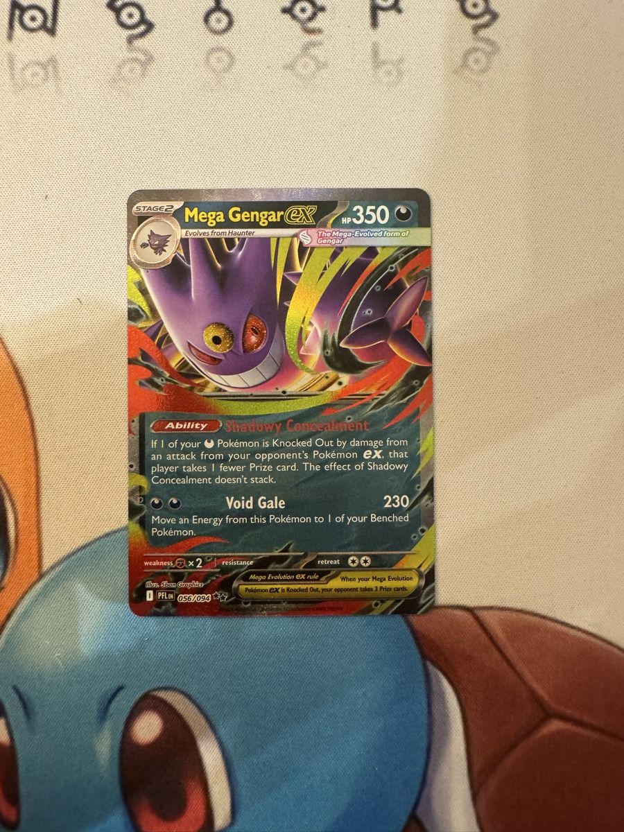 🇬🇧Mega Gengar EX 056/094 Pokemon Phantasmal Flames (Neu (gemäss ...