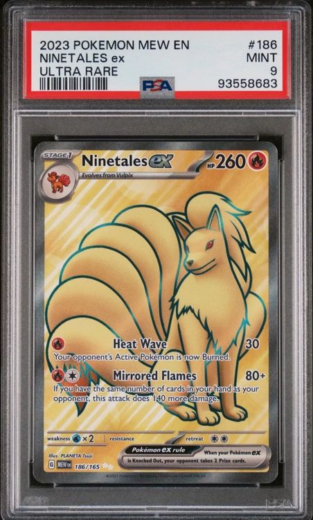 Pokemon Ninetales EX PSA 9 (Neu (gemäss Beschreibung)) in Muri b. Bern ...