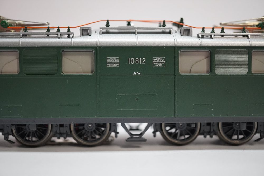 2∑ Roco 69530 SBB Ae 4/6 10812 E-Lok grün / digital V5 (Gebraucht) in ...