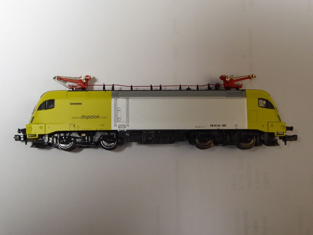 Hobbytrain Spur N, E-Lok Taurus "Dispolok" ES 64 U2, OVP (Gebraucht) in ...