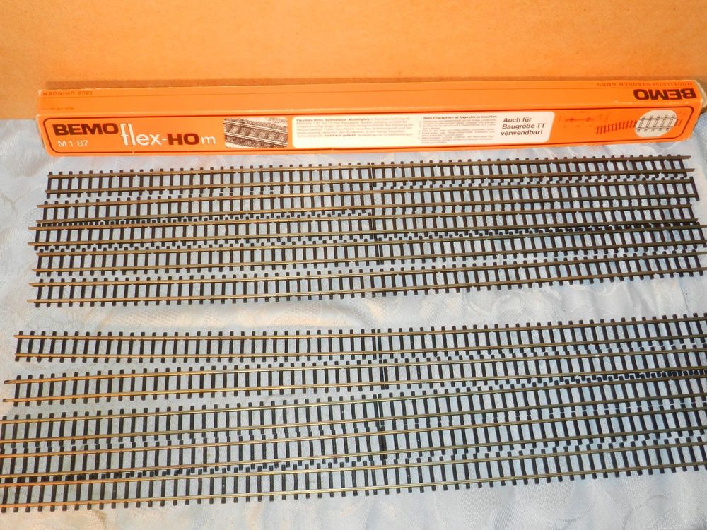 Bemo H0m 10x Flexgleis 4202 (Gebraucht) in Jona für CHF 32 – mit Lieferung auf Ricardo kaufen
