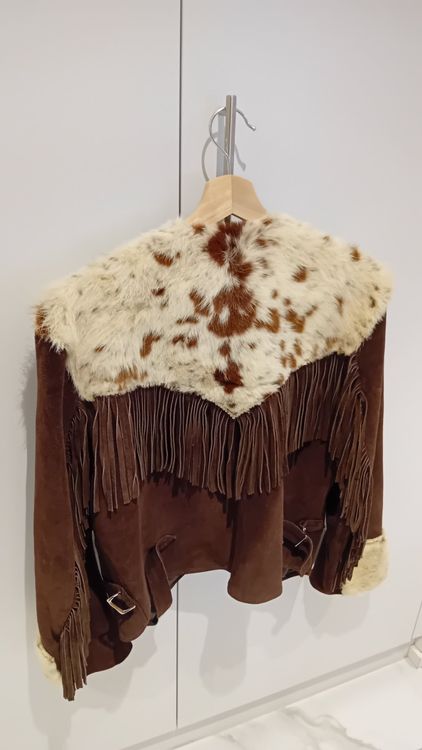 Cowboy / Western Jacken Set – Wildleder & Fell – 2 St. Gr. M (Gebraucht ...