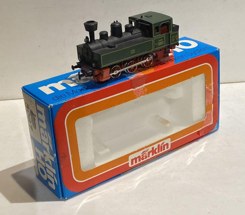 Märklin 3087 Dampflok 0-6-0 Länderbahn KLVM 3087 in OVP (Gebraucht) in ...
