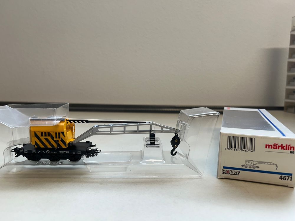 Märklin 4671 Kranwagen DB H0 | Kaufen auf Ricardo