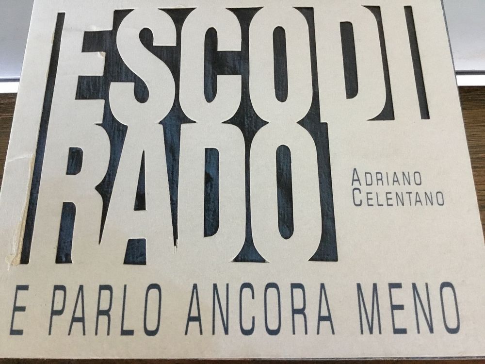 Adriano Celentano - Esco di rado CD (1999) (Gebraucht) in Thierachern ...