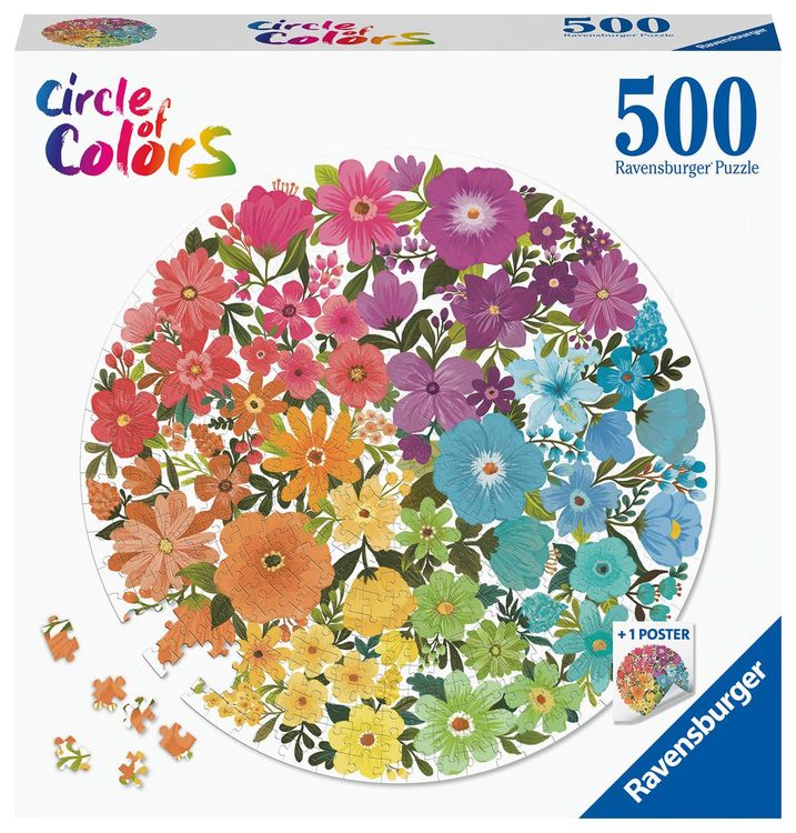 Ravensburger 500 Teile Puzzle Circle of Colors - Blumen (Neu und originalverpackt) in Oensingen ...