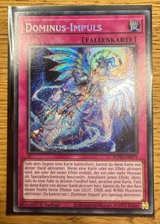 Yu-Gi-Oh Dominus Impulse Secret Rare (DE) (Gebraucht) in Schlieren für CHF 59 – mit Lieferung ...